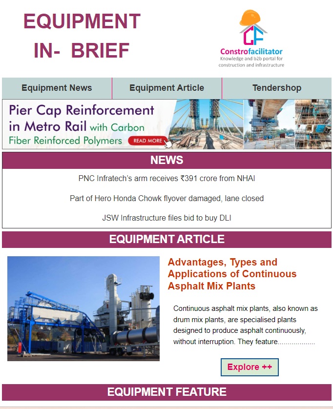 Equipment In Brief - eMagazine