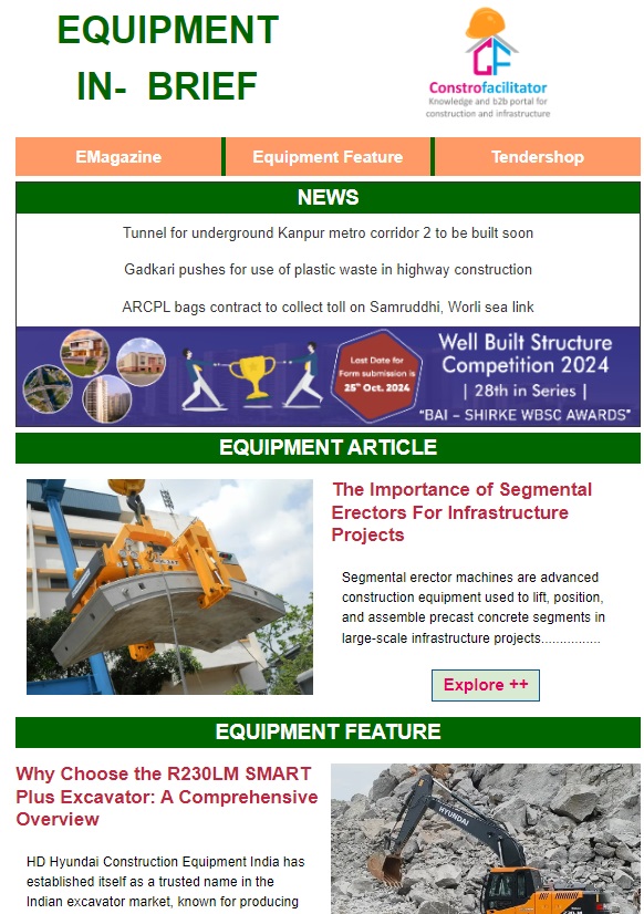 Equipment In Brief - eMagazine