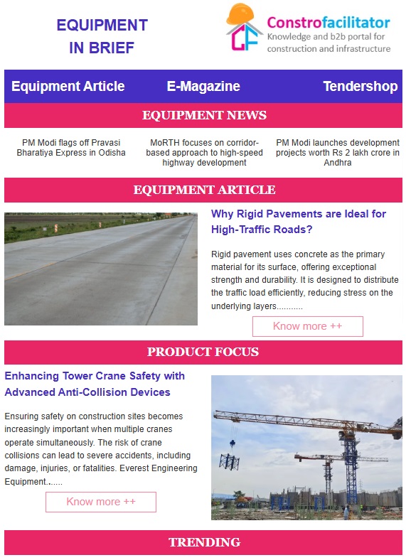 Equipment In Brief - eMagazine
