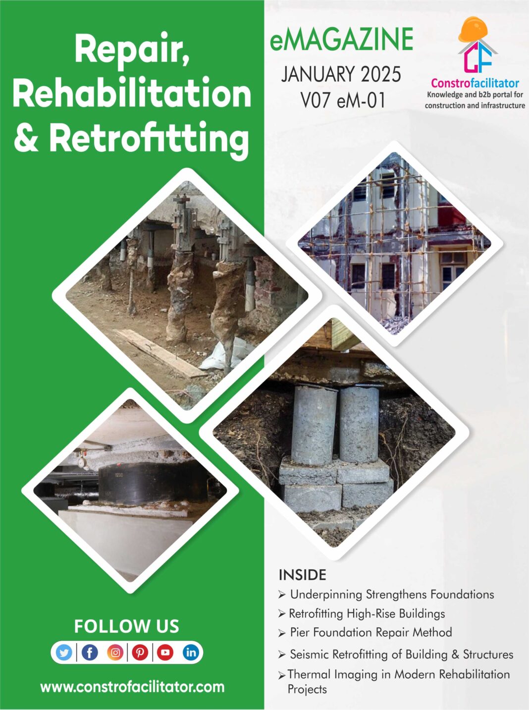 Repair, Rehabilitation & Retrofitting - January 2025 - eMagazine