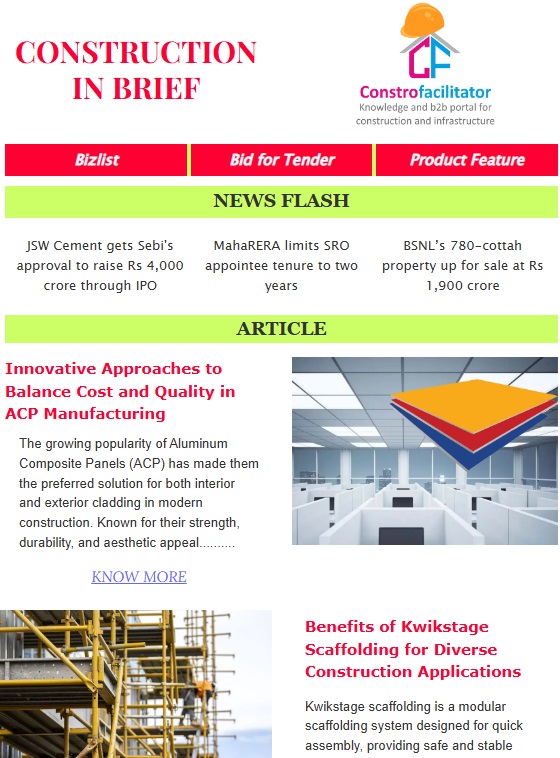 Construction In Brief - eMagazine